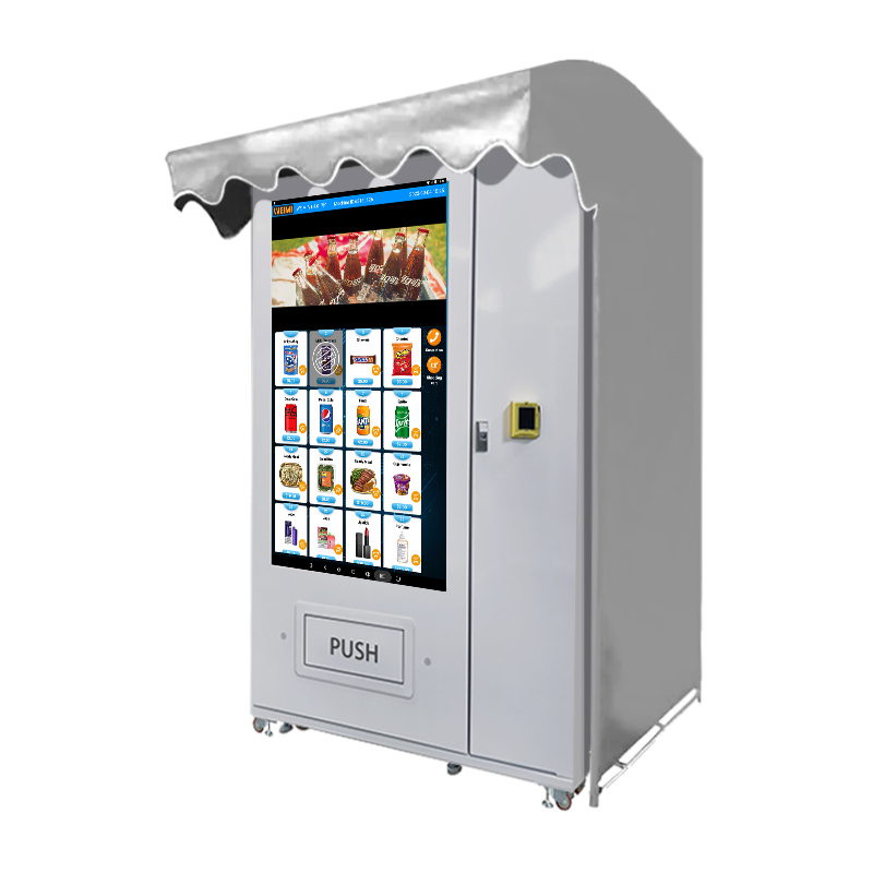 Outdoor Fully Touchscreen Smart Vending Machine